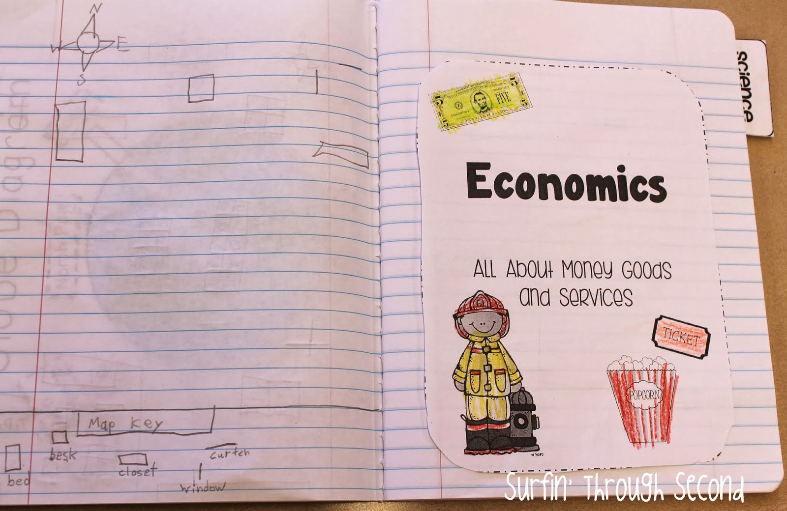 Science and Social Studies Journals - Surfin' Through Second