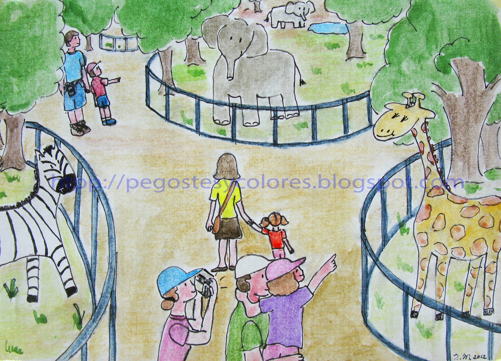 Pegostes y Colores: Visita al Zoológico