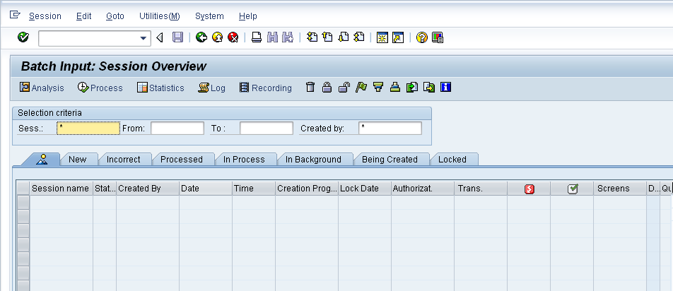 How To monitor the batch sessions [SM35] - How To SAP