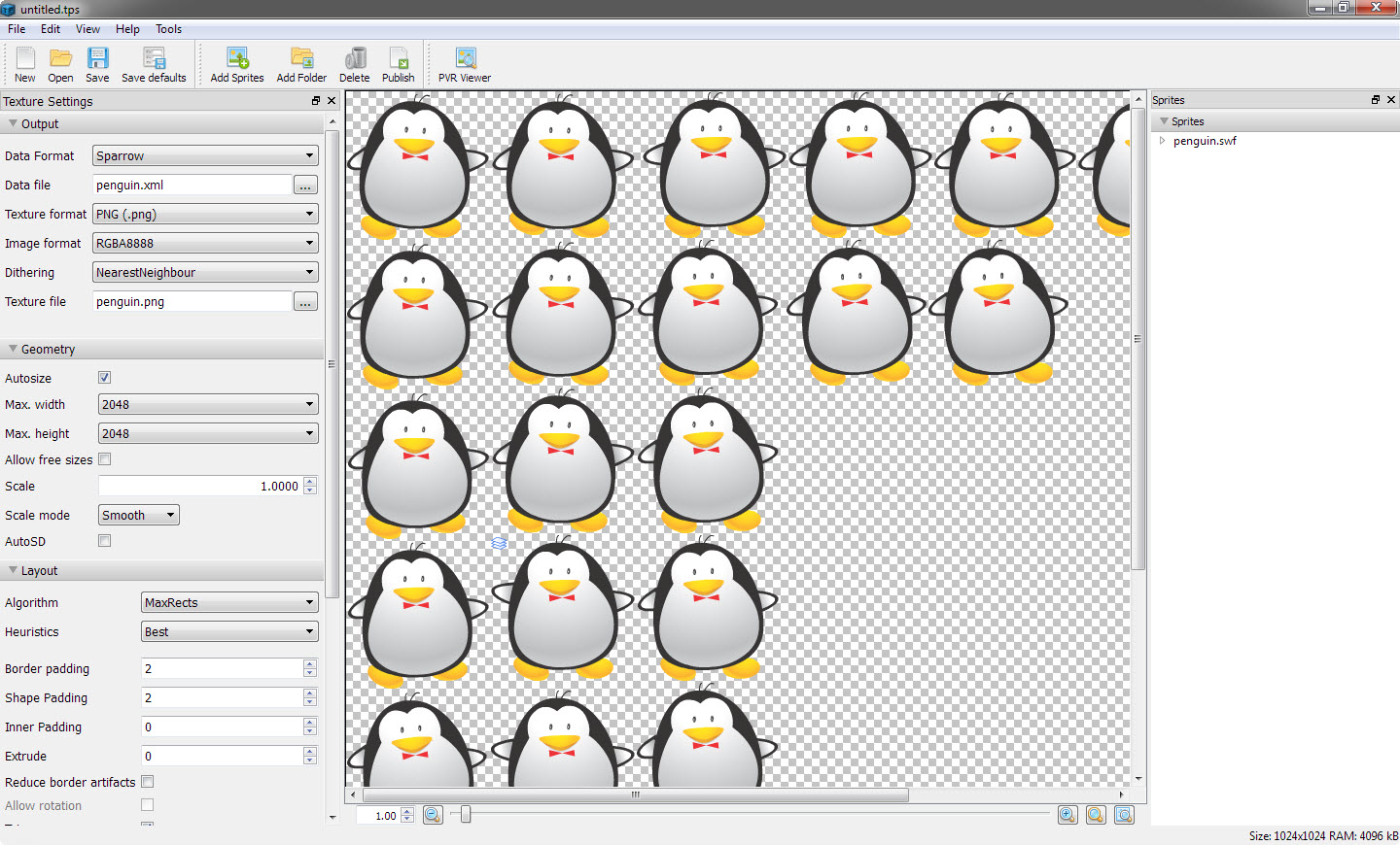Texturepacker split sprite sheet - kizahb