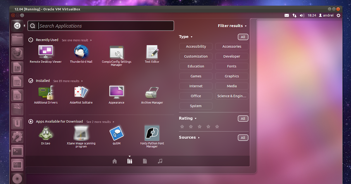 VirtualBox Ubuntu 12.04 (Guest) Fixes ~ Web Upd8: Ubuntu / Linux blog