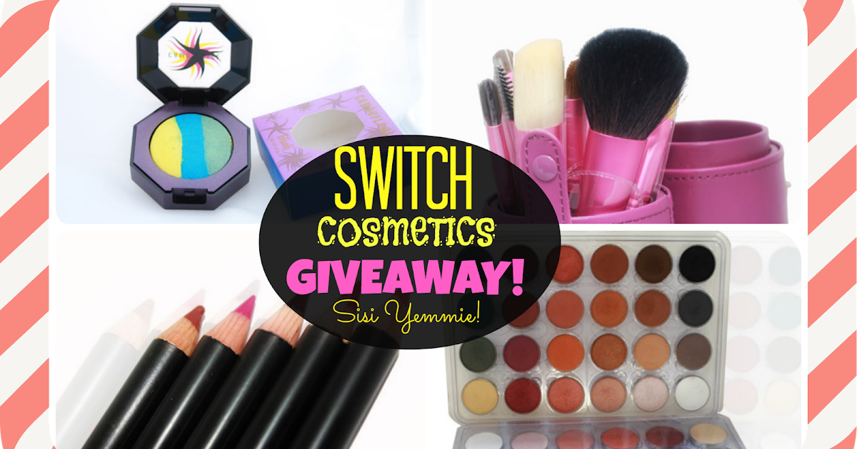 GIVEAWAY: THE BIG SWITCH COSMETICS GIVEAWAY! - SISIYEMMIE: Nigerian Food & Lifestyle Blog