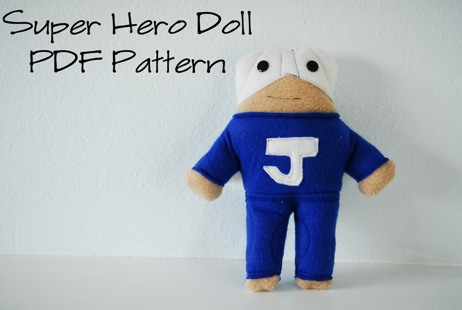 Super Hero Dolls || Free PDF Pattern || Shwin&Shwin