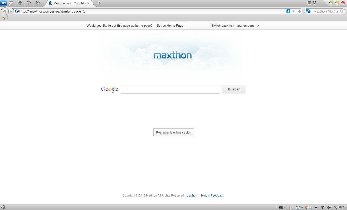 Maxthon 3