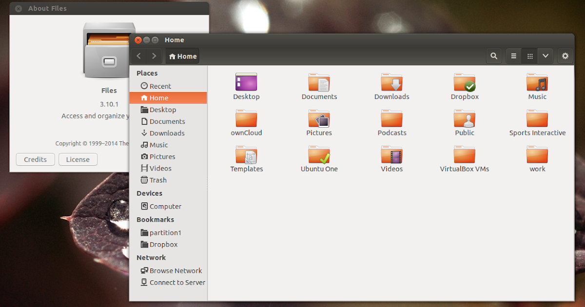 Nautilus 3.10 Available In Ubuntu 14.04 Trusty Tahr ~ Web Upd8: Ubuntu / Linux blog