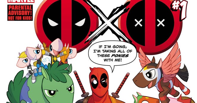 Equestria Daily - MLP Stuff!: SDCC Deadpool Variant Features Ponies!