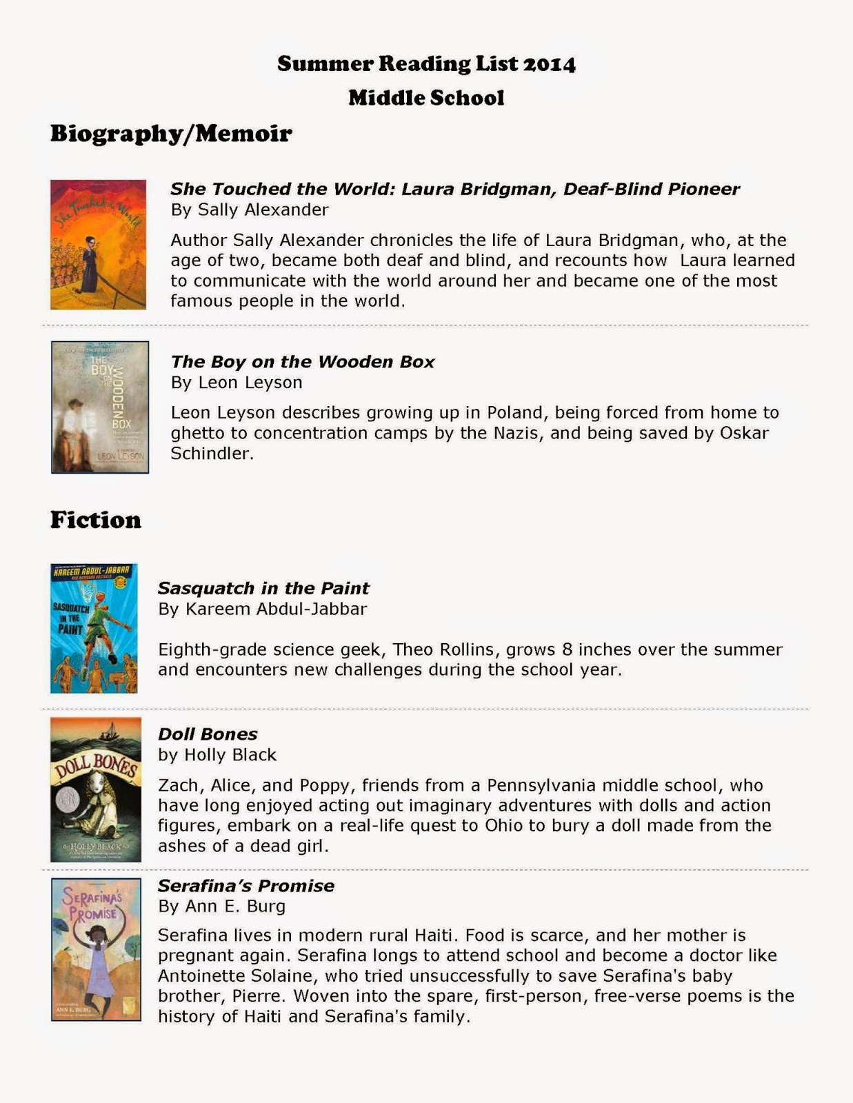Gator Book Chomp Middle School Summer Reading List gator-book-chomp-middle-school-summer-reading-list