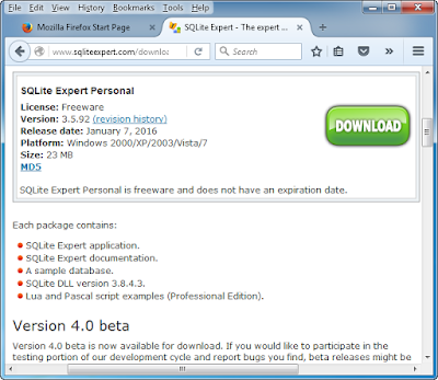 Database SQLite dan Cara Instalasi SQLite Expert Personal - ATwiwit.Net