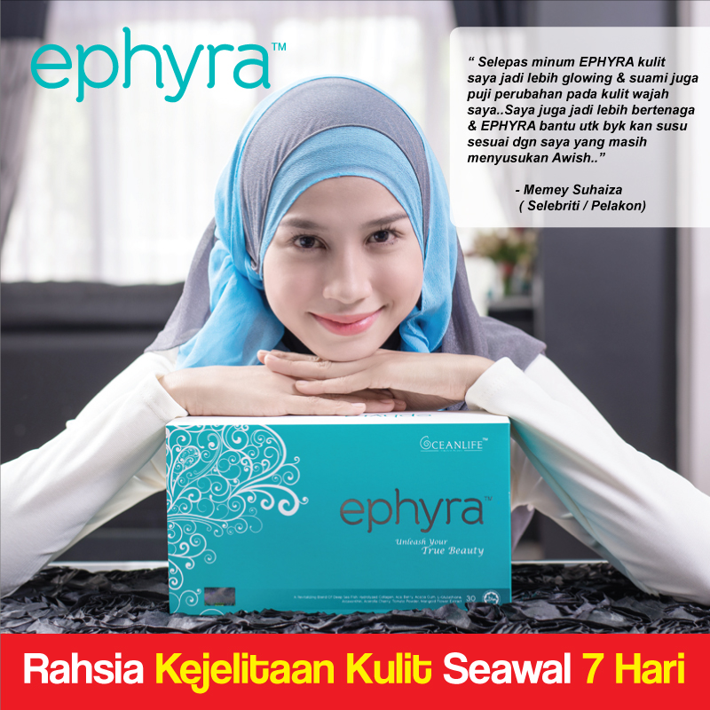 CikLilyPutih The Lifestyle Blogger: EPHYRA, Minuman Kesihatan Kolagen Terkini