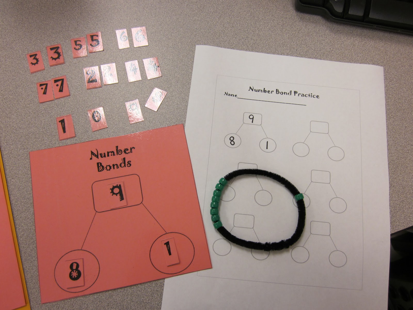 Number Bond Bracelets Take 2 | The Lemonade Stand