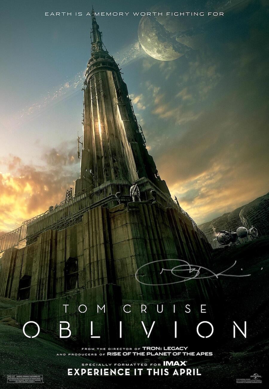 The Geeky Nerfherder: New Posters For 'Oblivion' The Geeky Nerfherder: New Posters For 'Oblivion'