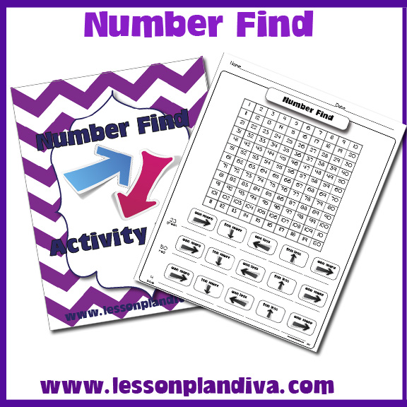 Number Find Freebie! - Classroom Freebies