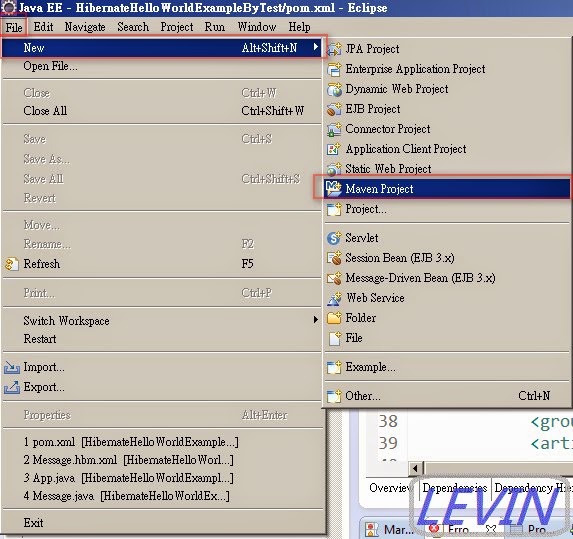 Java程式教學甘仔店: Hibernate Hello World Example 專案 之 XML Mapping Java程式教學甘仔店: Hibernate Hello World Example 專案 之 XML Mapping