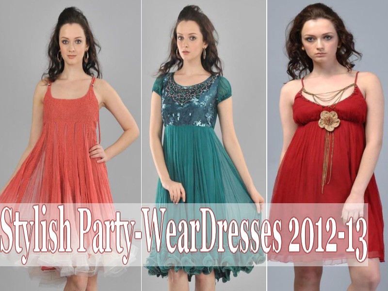 Stylish Party Wear Dresses 2012 Party Fashion Trend For Girls She stylish-party-wear-dresses-2012-party-fashion-trend-for-girls-she