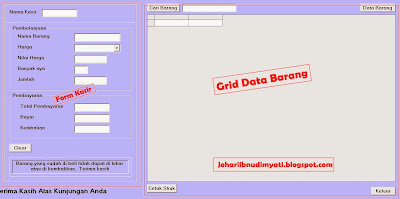 Contoh Pembuatan Software Sederhana Pada Visual Basic 6 ~ Aneka Tutorial Pemrograman