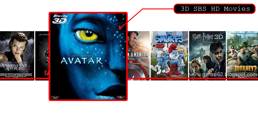 Garasi 62: 3D SBS HD MOVIE