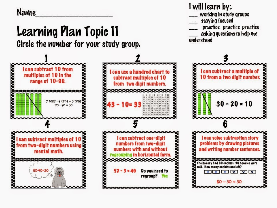 The Best of Teacher Entrepreneurs: First Grade Envision Math Focus Walls