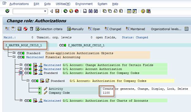 SAP Basis For Beginner: Creating Master and Derived Roles