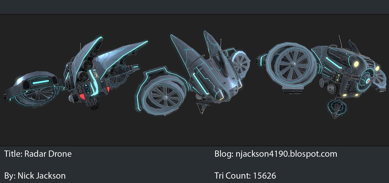 Flying Drones — polycount