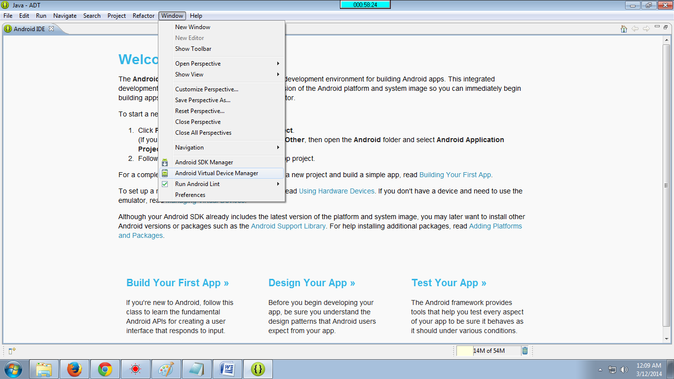 Software Komputer: Setting AVD Emulator Android Di Eclipse