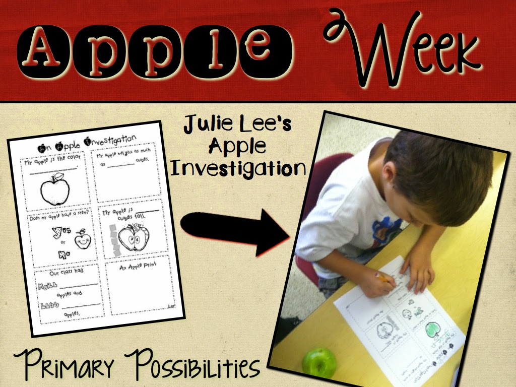 Primary Possibilities: Apple Week (with freebies) Linky