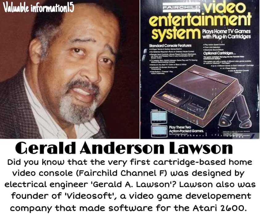 Valuable information15: Best of black history: Inventor Gerald Anderson ...