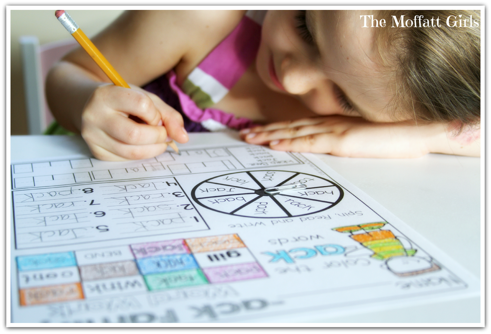 CVCC Word Family Word Work!