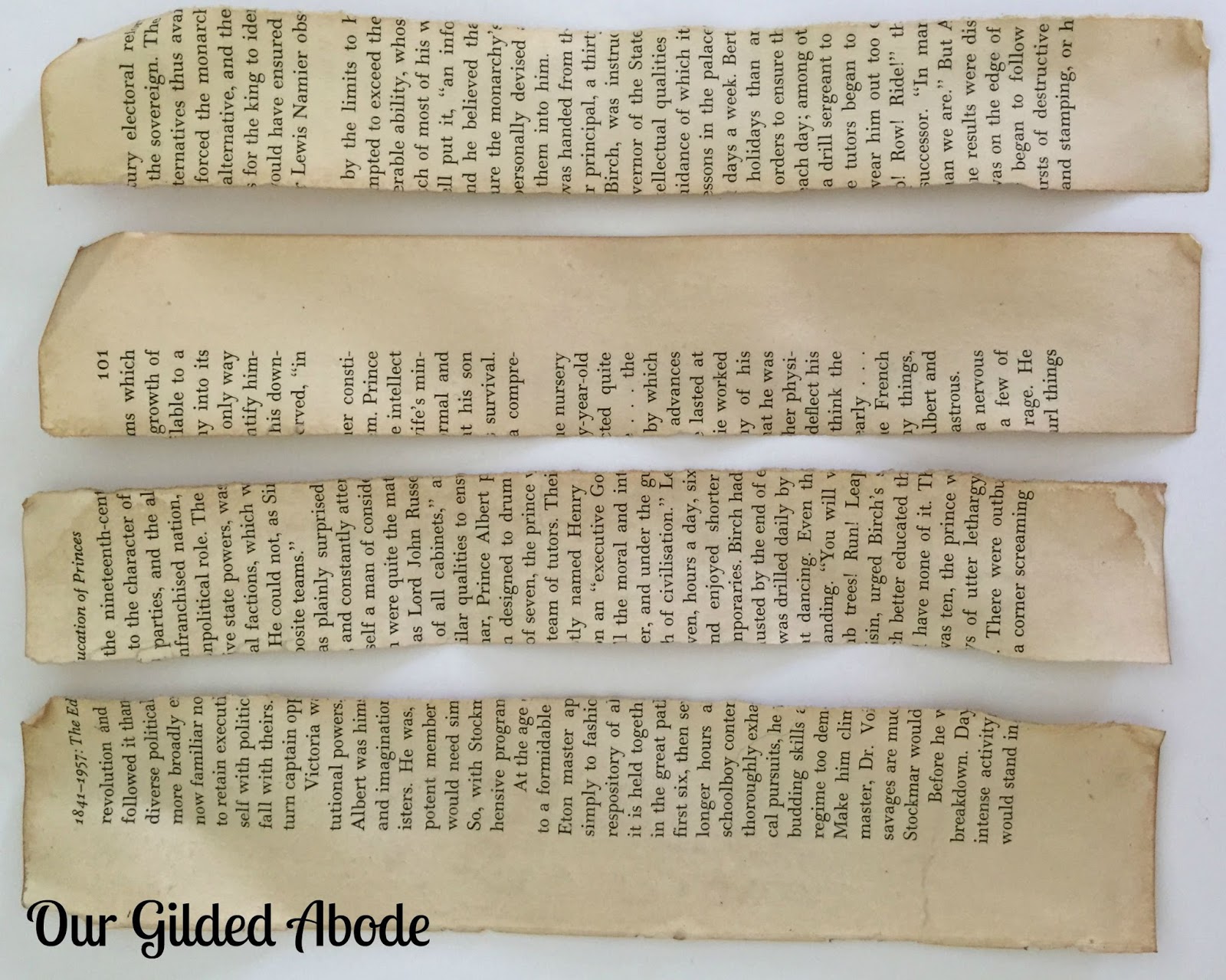 TUTORIAL How To Make Book Pages Look Old tutorial-how-to-make-book-pages-look-old