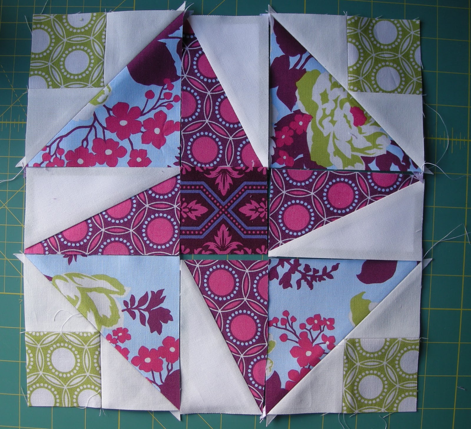 Elven Garden Quilts: {QAL} Block 13 - Crazy Ann