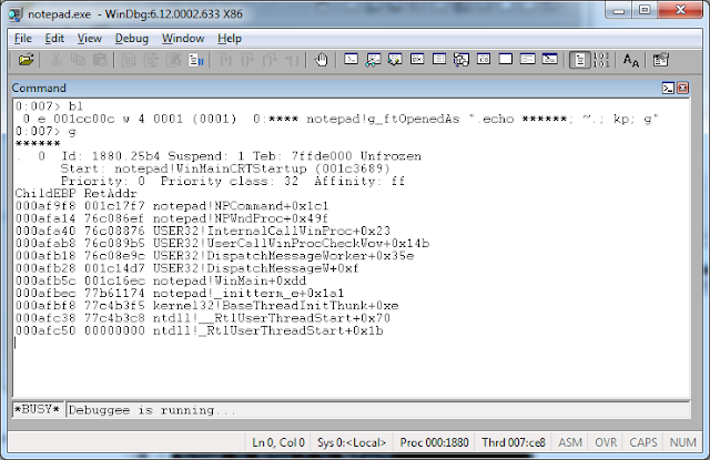 Debug and Beyond: ba (Break on Access) in WinDbg