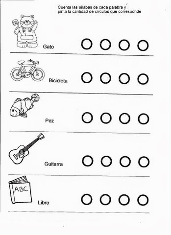 Maestr@s de primaria: Contar las sílabas