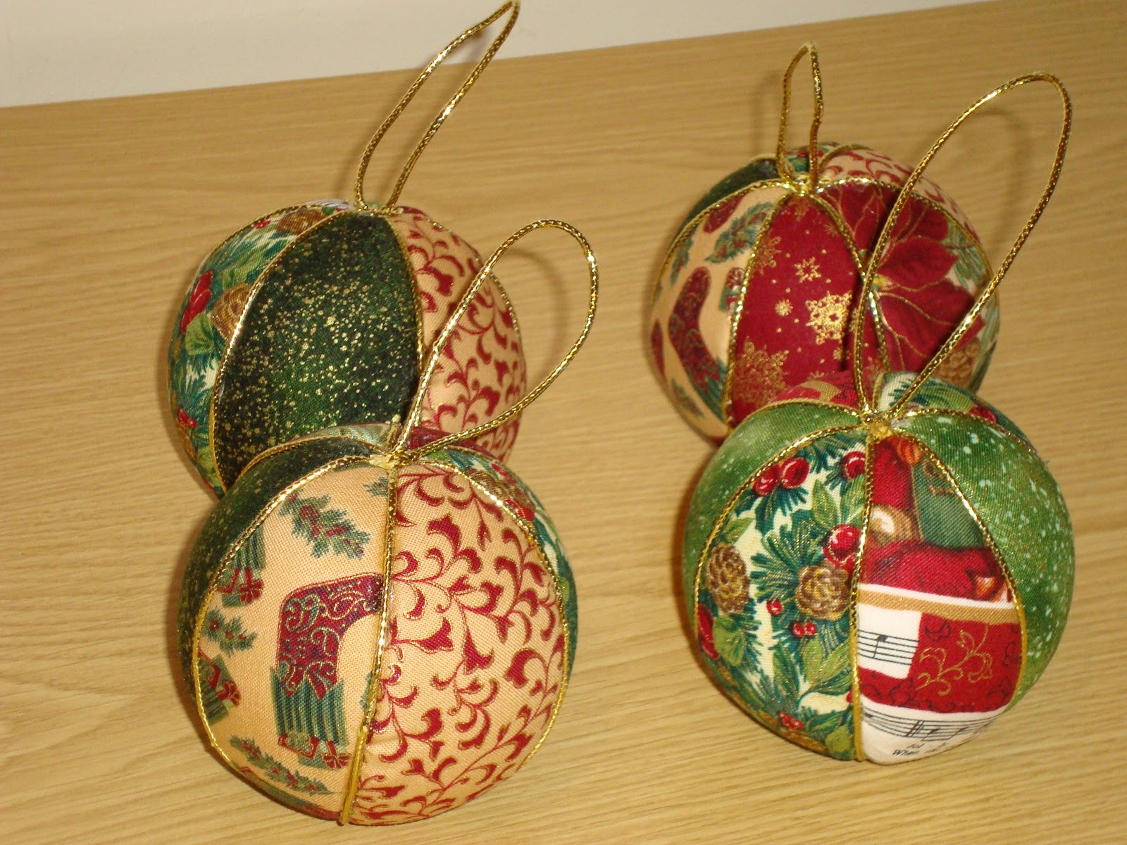 Bolas Navidad patchwork - Imagui