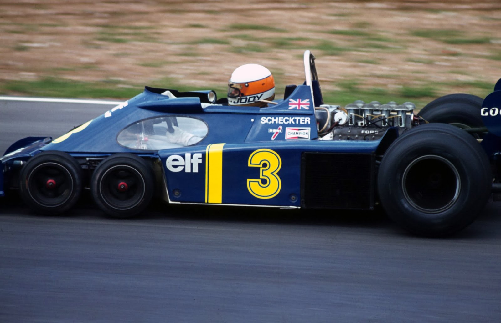 STORMWHEELS: A masterpiece with 6 wheels - TYRRELL P34 - F1 1976 - 1978