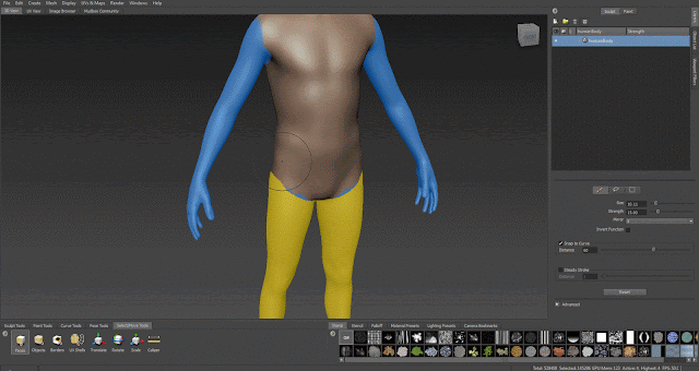 Mark Stamp - Digital Design: Mudbox Workshop: Modeling Techniques, Masks and Exporting Normals