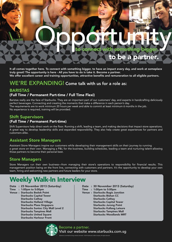 Howard Schultz Leads Us Starbucks: RECRUITMENT - Let's be partners in ... Howard Schultz Leads Us Starbucks: RECRUITMENT - Let's be partners in ...