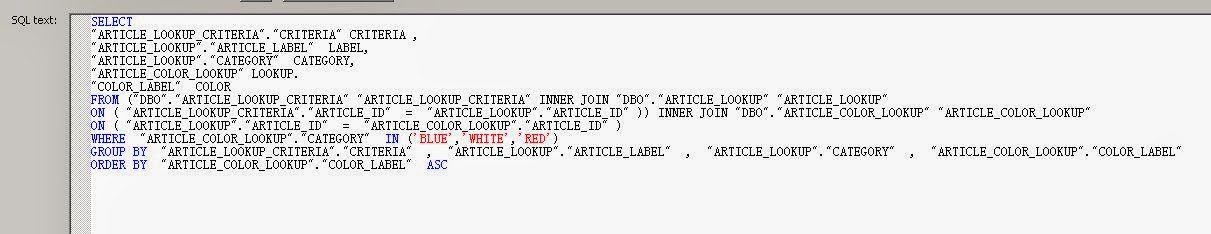 Let's learn SAP-Business Objects: SQL Transform in BODS Let's learn SAP-Business Objects: SQL Transform in BODS