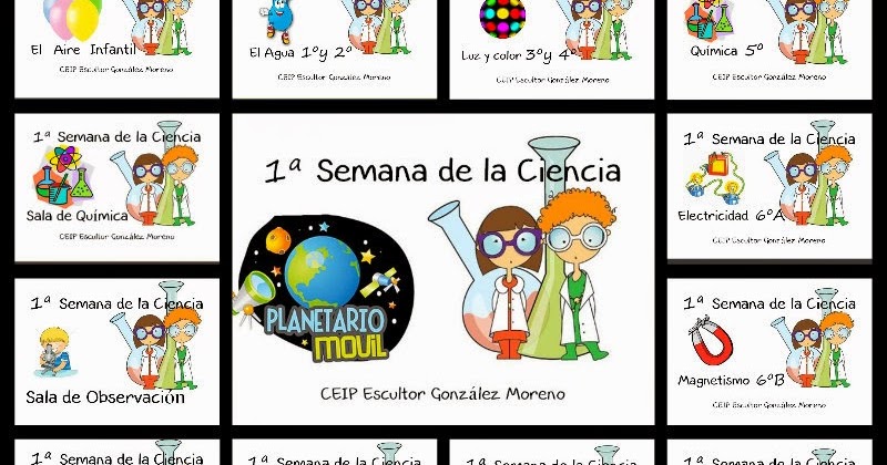 LA CIENCIA EN EL COLE: I SEMANA DE LA CIENCIA