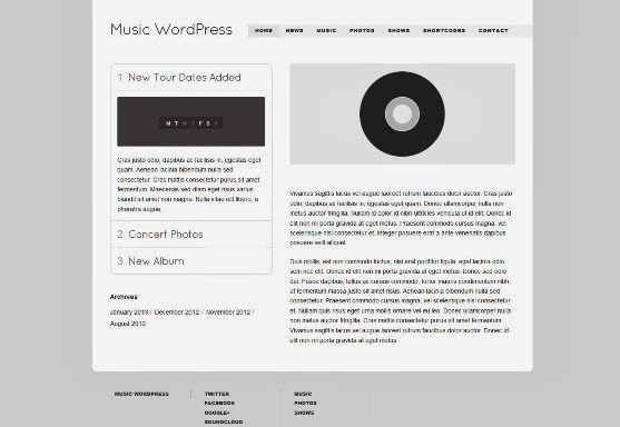 50+ Best Music WordPress Themes - Webprecis
