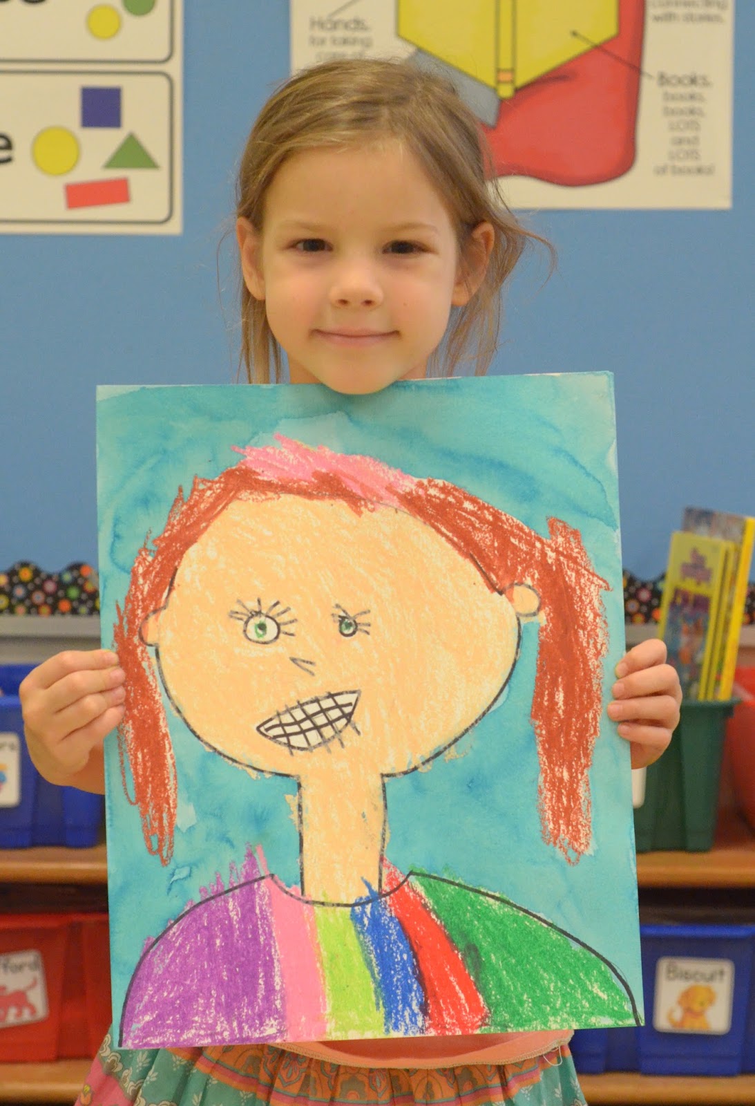 A Place Called Kindergarten: our self-portraits...