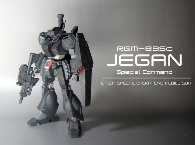 GUNDAM GUY: HGUC 1/144 RGM-89De Jegan [ECOAS Type] - Custom Built