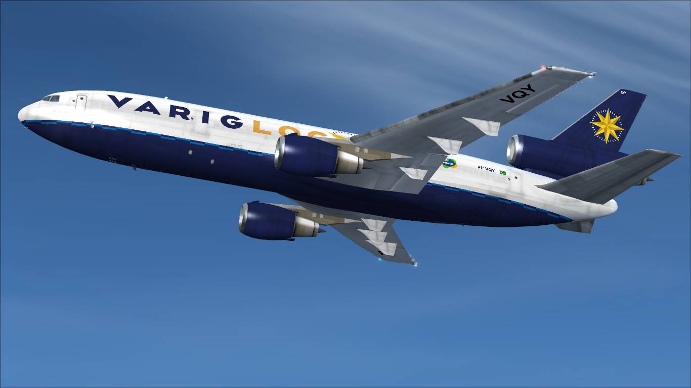 Texturas Brasileiras: Varig Log OC McDonnell Douglas DC-10-30F PP-VQY Texturas Brasileiras: Varig Log OC McDonnell Douglas DC-10-30F PP-VQY