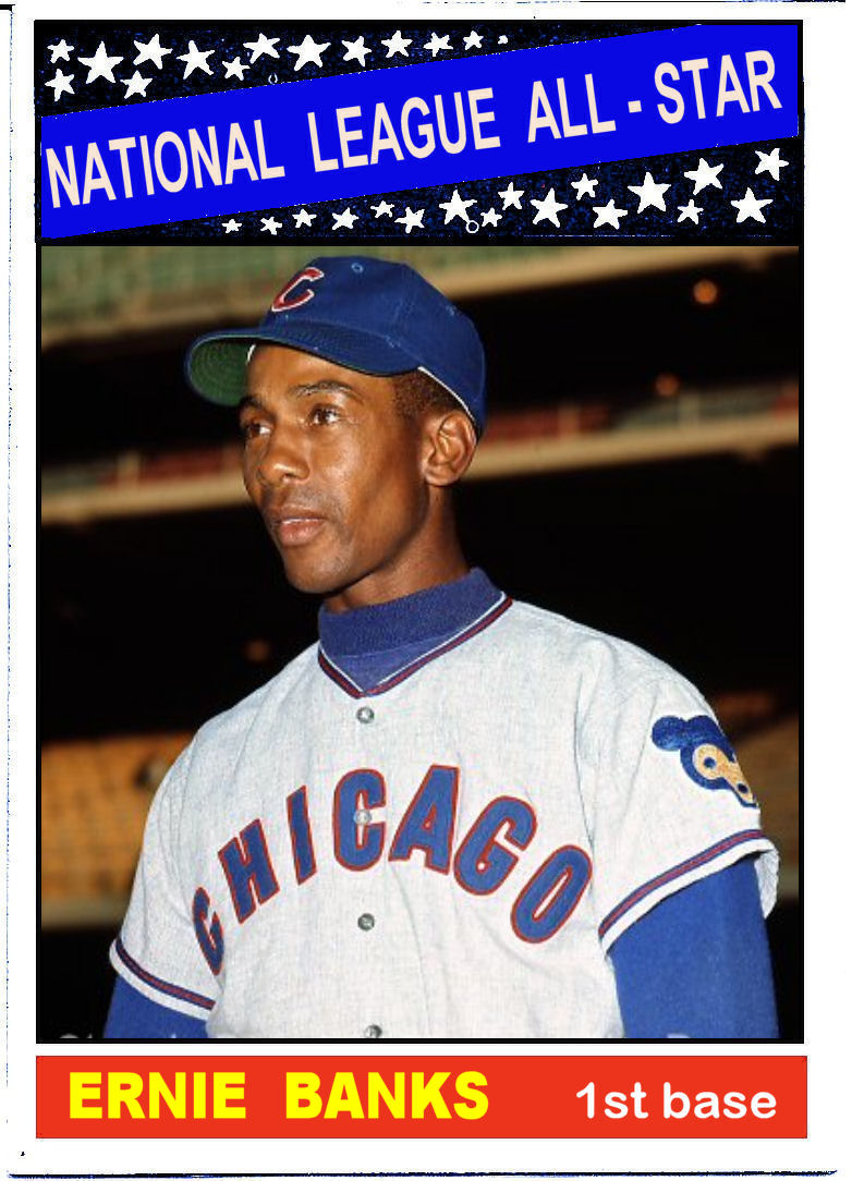 Cards That Never Were: 1966 Topps All Star Cards : National League Infield