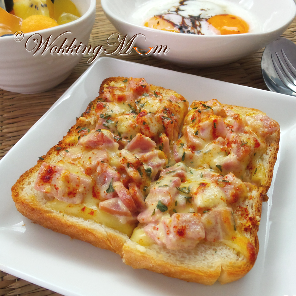 Let s Get Wokking Breakfast Creamy Ham Cheese On Thick Toast Singapore Food Blog On let-s-get-wokking-breakfast-creamy-ham-cheese-on-thick-toast-singapore-food-blog-on