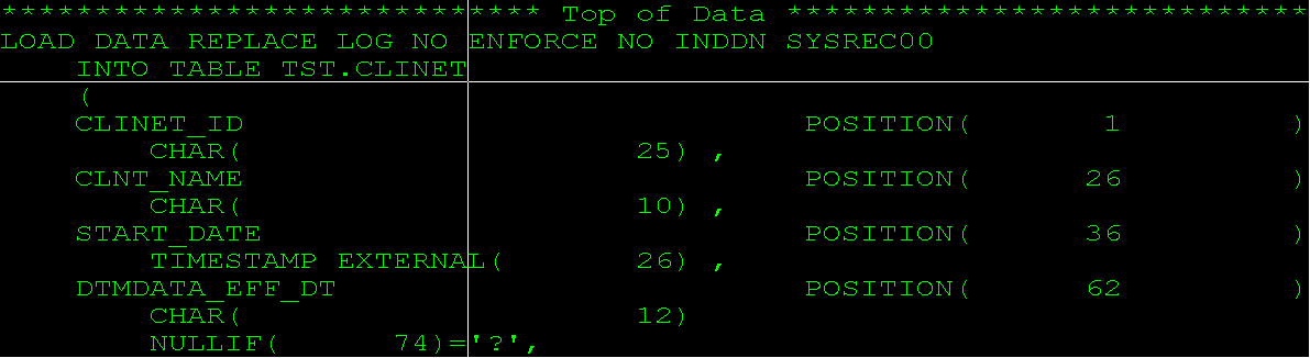 Load job for db2 load-job-for-db2