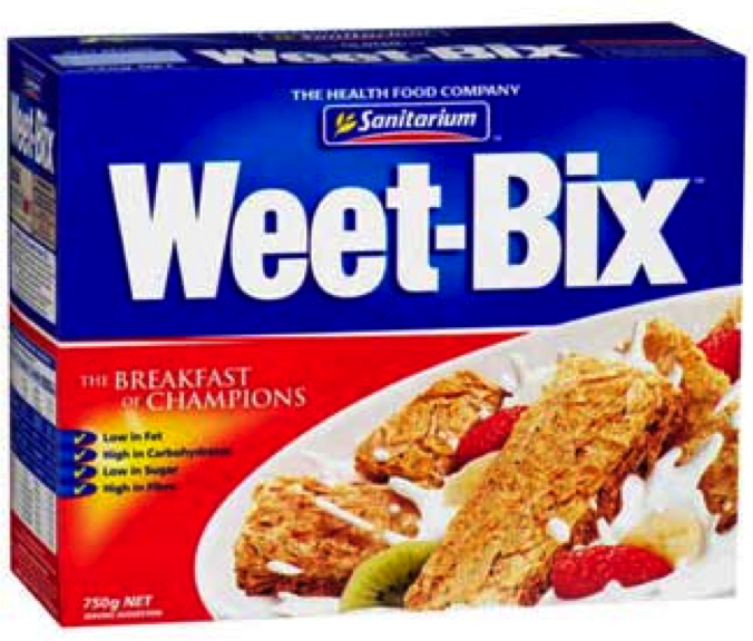 Love ads that resonate.: Breakfast fuel you'll need // a Weet(a)bix comparison.