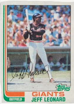 1982 Topps Blog: Card #47: Jeffrey Leonard