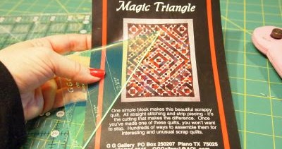 52 Quilts in 52 Weeks: Tuesday Tutorial: Magic Triangles