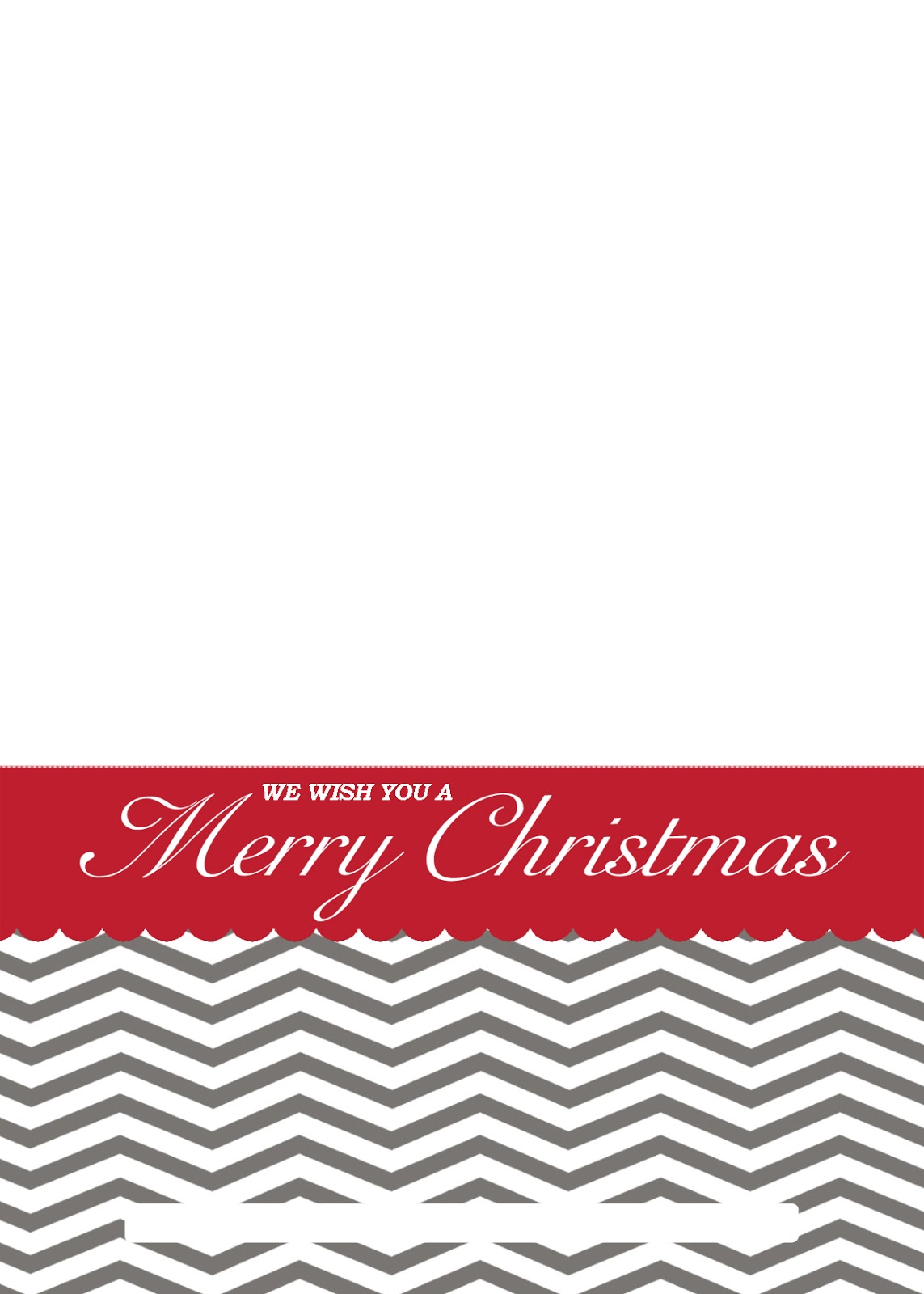 Christmas Chevron Background