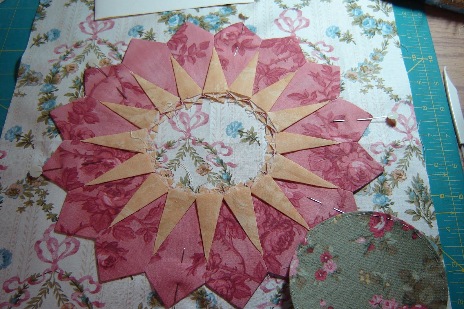 Dresden Star Quilt Block