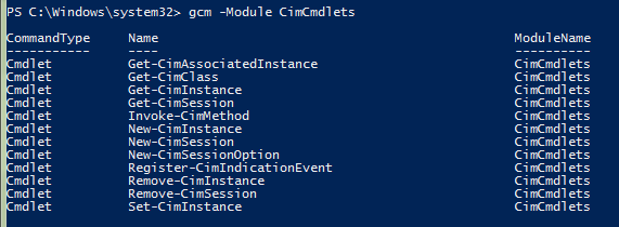 New CIM Cmdlets in PowerShell V3 – –Virtualize & Automate–